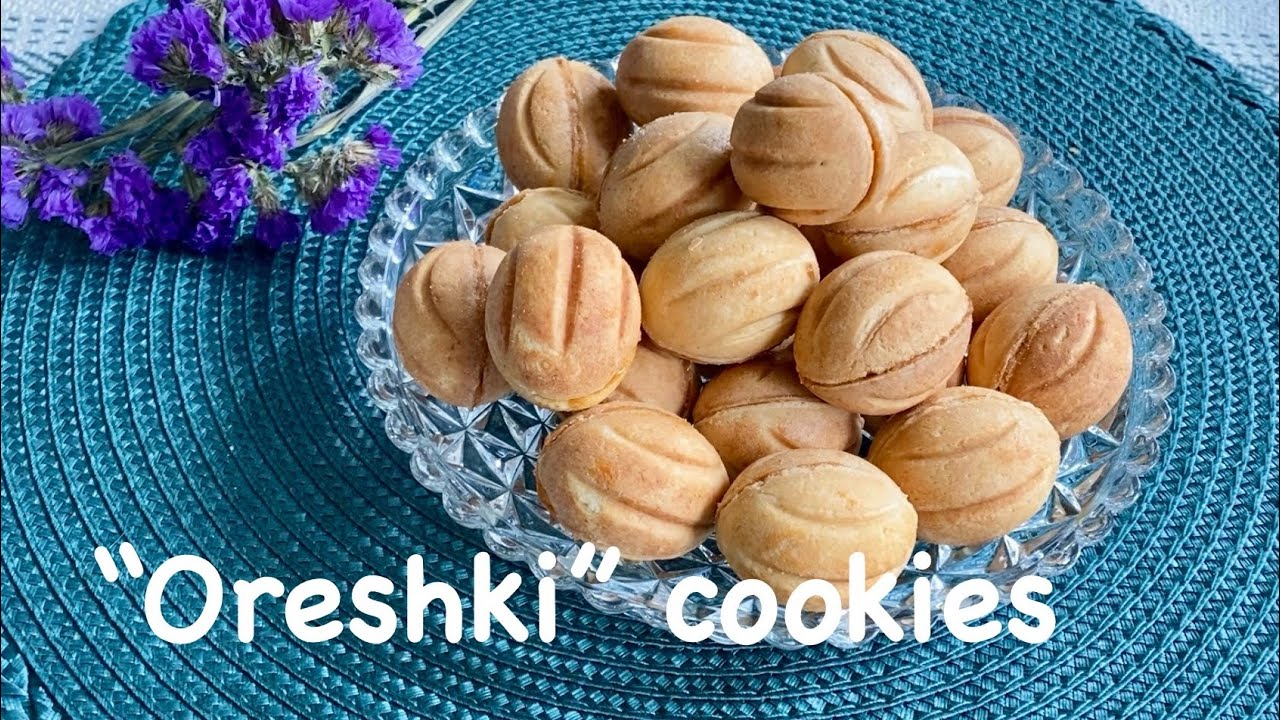 Cookies “Oreshki” Recipe (Walnut Shaped Cookies) - YouTube