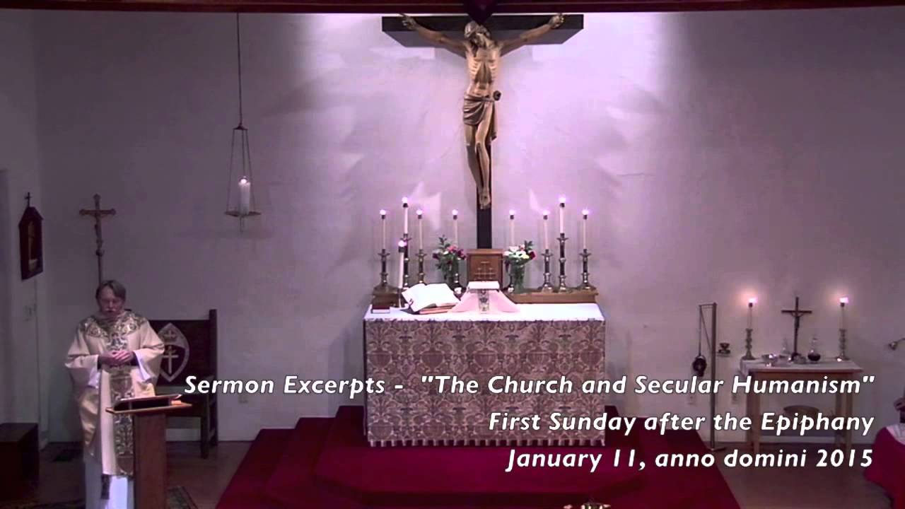 Sermon Excerpts - "The Church and Secular Humanism" - YouTube