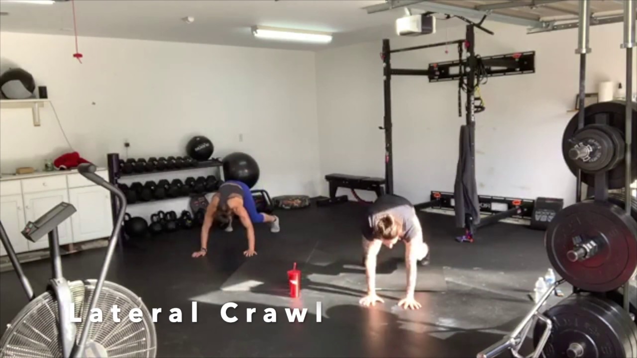 lateral crawl - YouTube