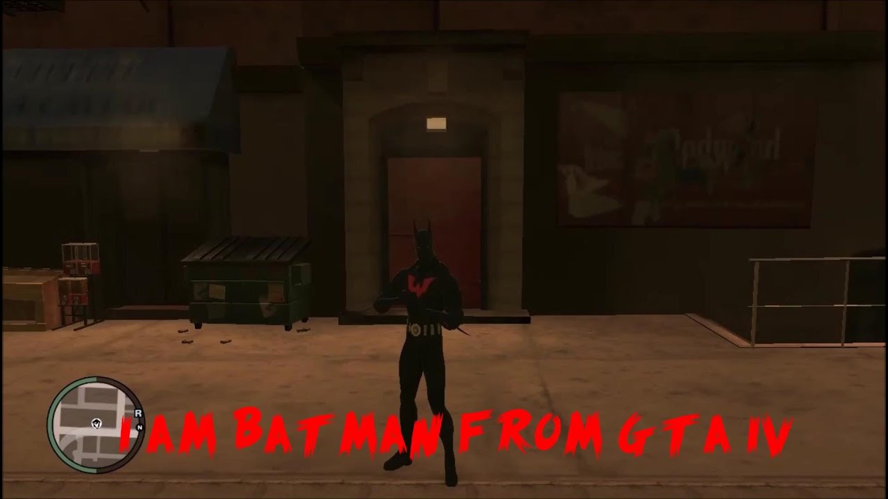 GRAND THEFT AUTO IV : BATMAN BEYOND EDITION (GAMEPLAY TRAILER #01 ...