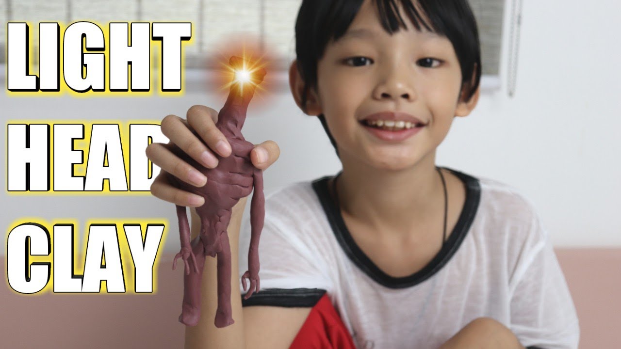 4 MINUTE CRAFT LIGHT HEAD CLAY | Trevor Henderson SIREN HEAD | KIDS ...