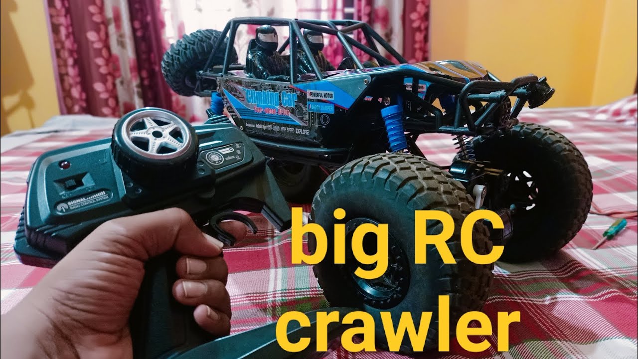 New RC crawler big size 1/10 scale - YouTube