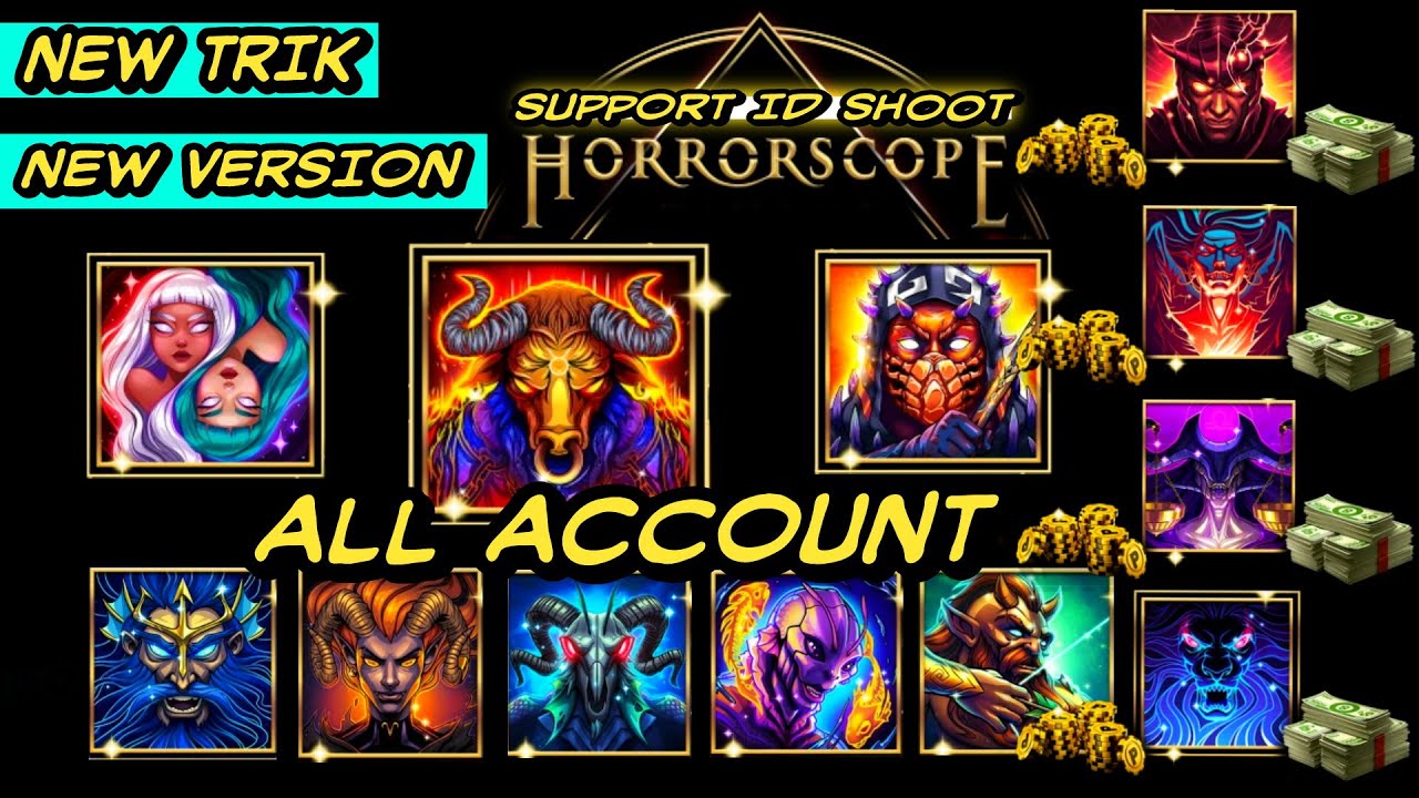 Horrorscope New Trik All Account New Version 8 Ball Pool - YouTube