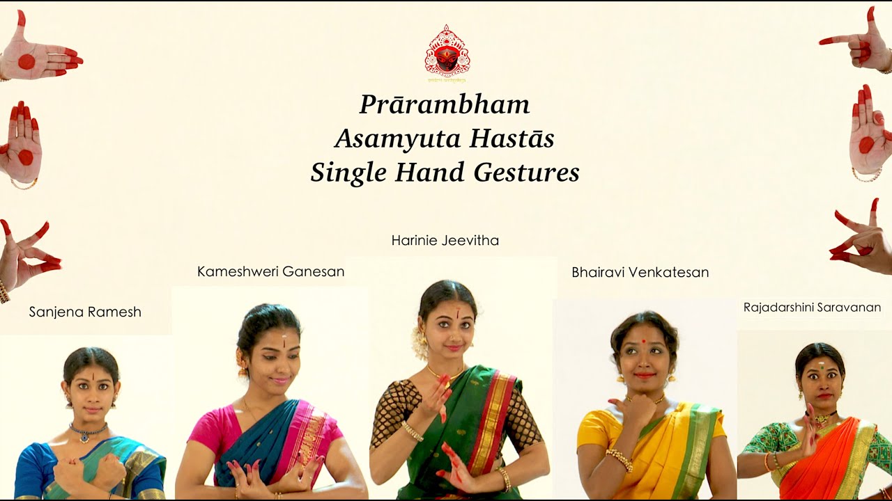 Prārambham - Asamyuta Hastās (Single hand gestures) Sridevi Nrithyalaya ...
