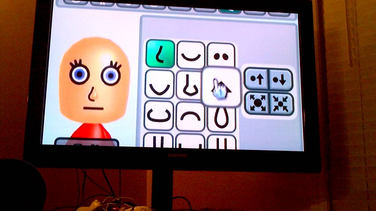 How to make a SpongeBob mii on Mii Channel on the Wii - YouTube