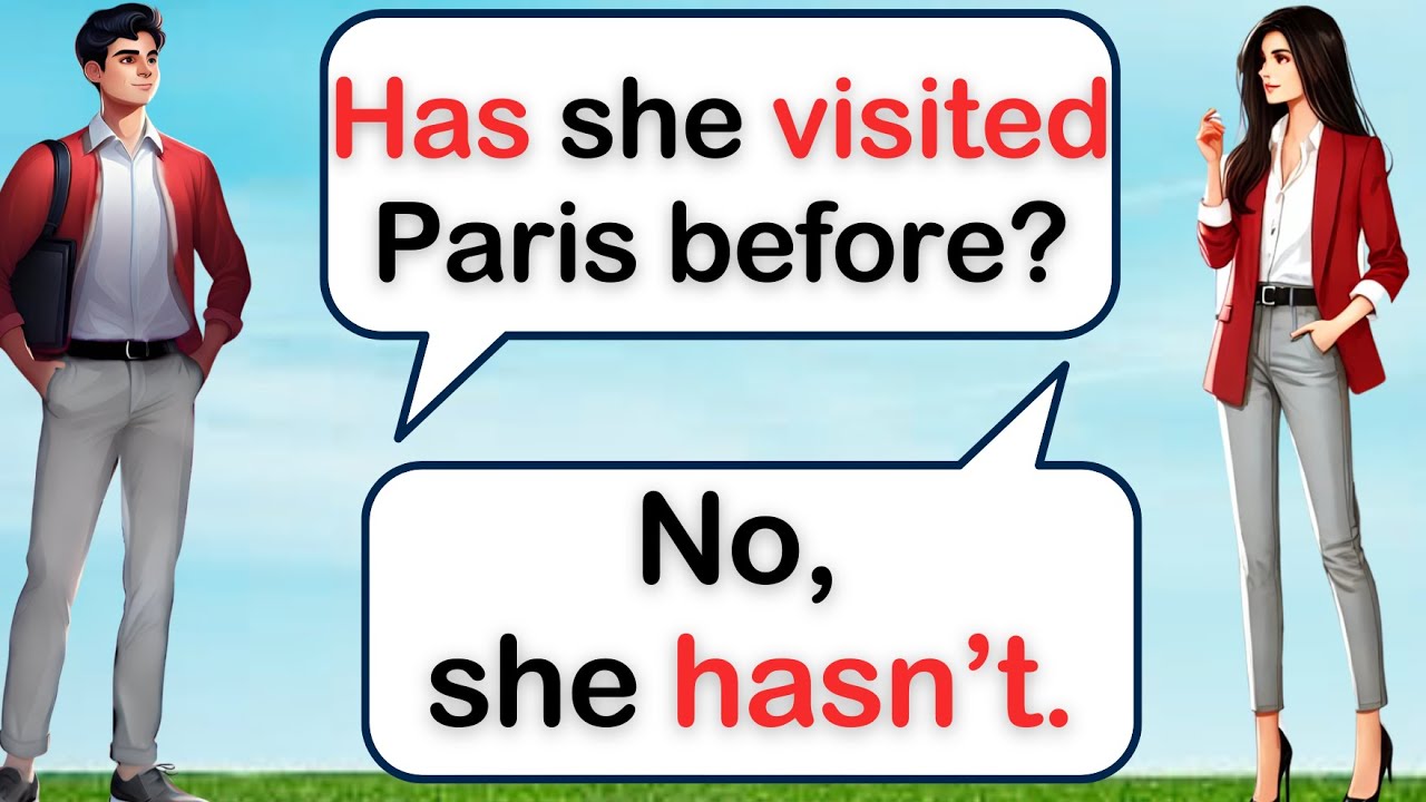 English Conversation Practice | Present Perfect Tense | Tenses Practice ...