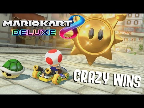 BATTLE MODE CRAZY WINS - Mario Kart 8 Deluxe