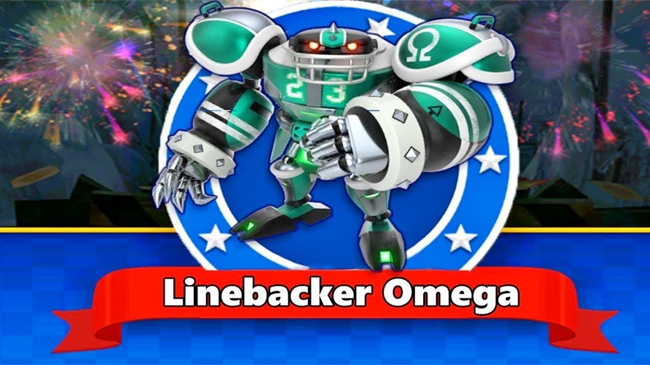 Battering up with Linebacker Omega! Sonic Dash Unlock Challenge - YouTube