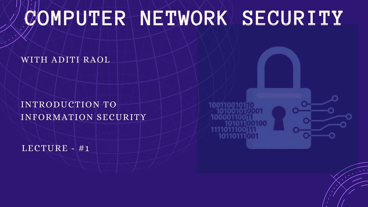 Introduction to Information Security #Part-1 - YouTube
