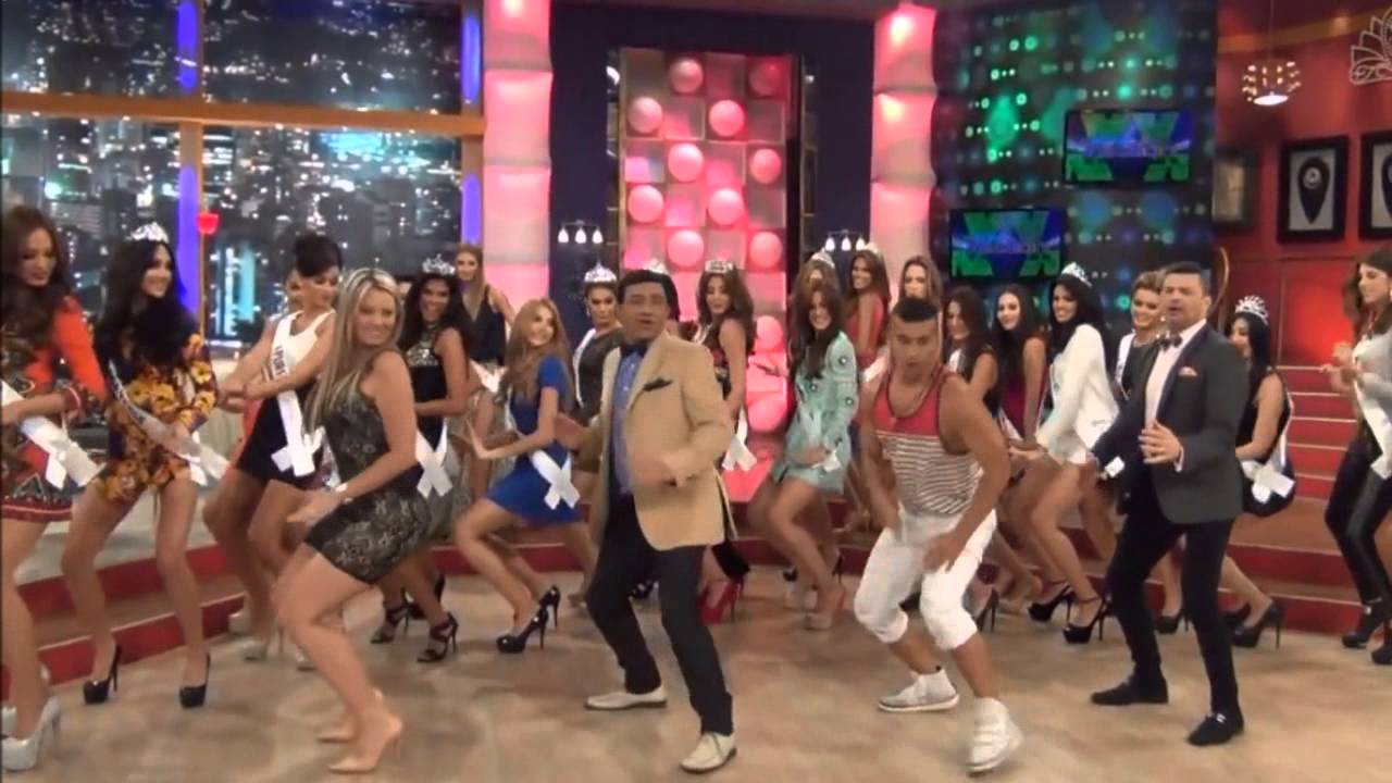 Margreth Isava Miss Carabobo tras camaras en el Show del Vacilon - YouTube