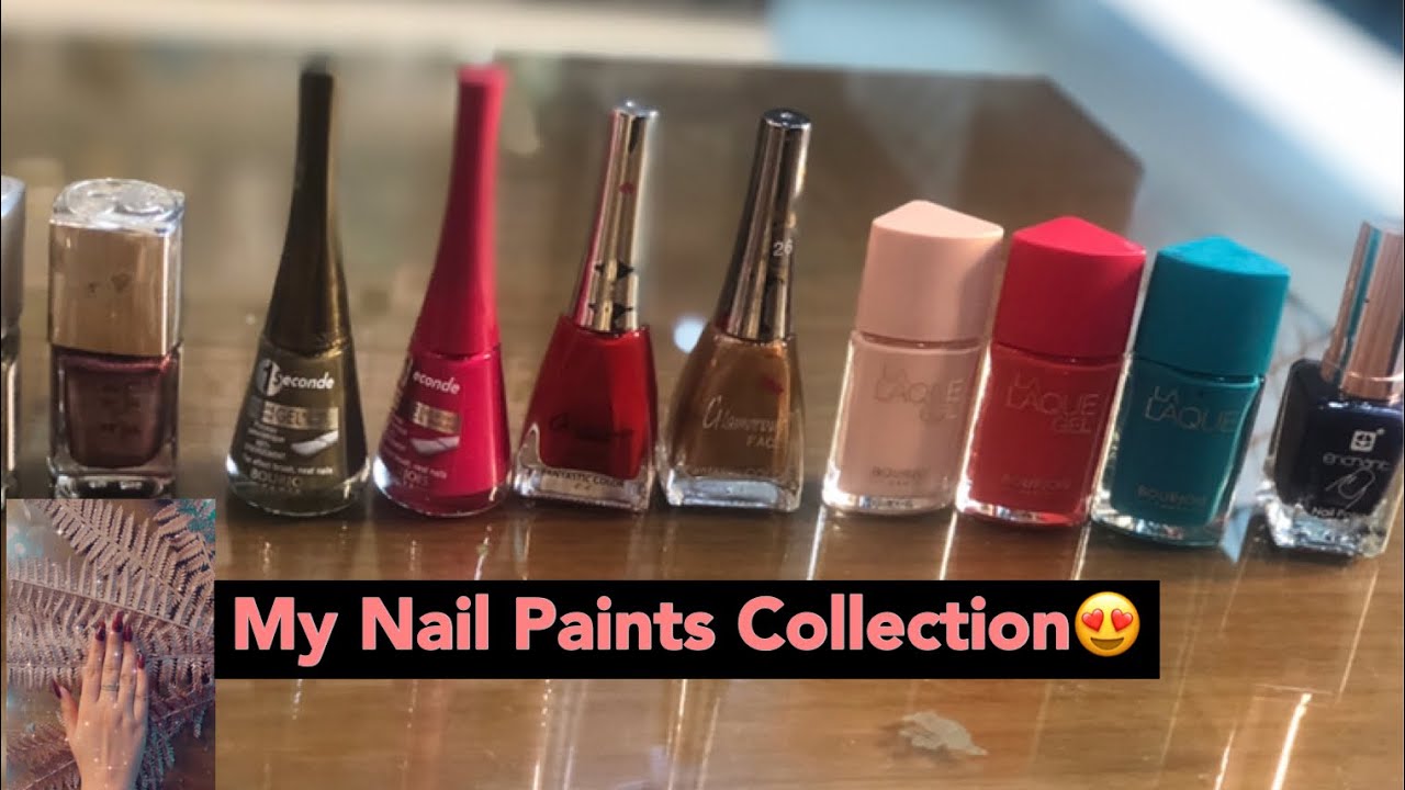My Nail Paints Collection😍 ️ - YouTube