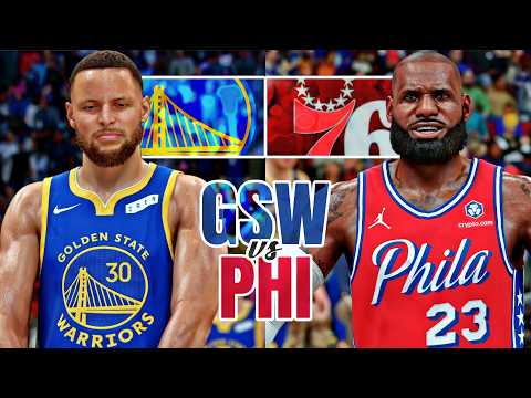 NBA 2K27: 76ERS vs WARRIORS  | PS5 PRO GAMEPLAY [4K60]
