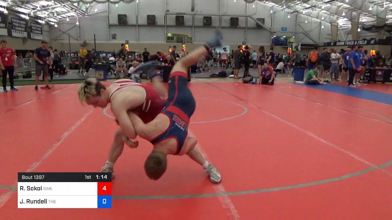 60 Kg 3rd Place Ryan Sokol Simley Vs Jacob Rundell The Wrestling ...