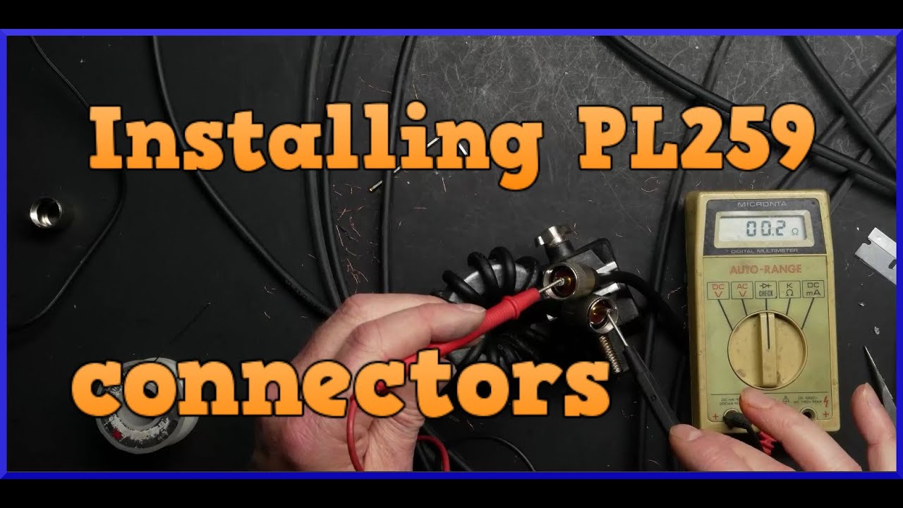 The wrong way, and the right way to install PL259 connectors. - YouTube