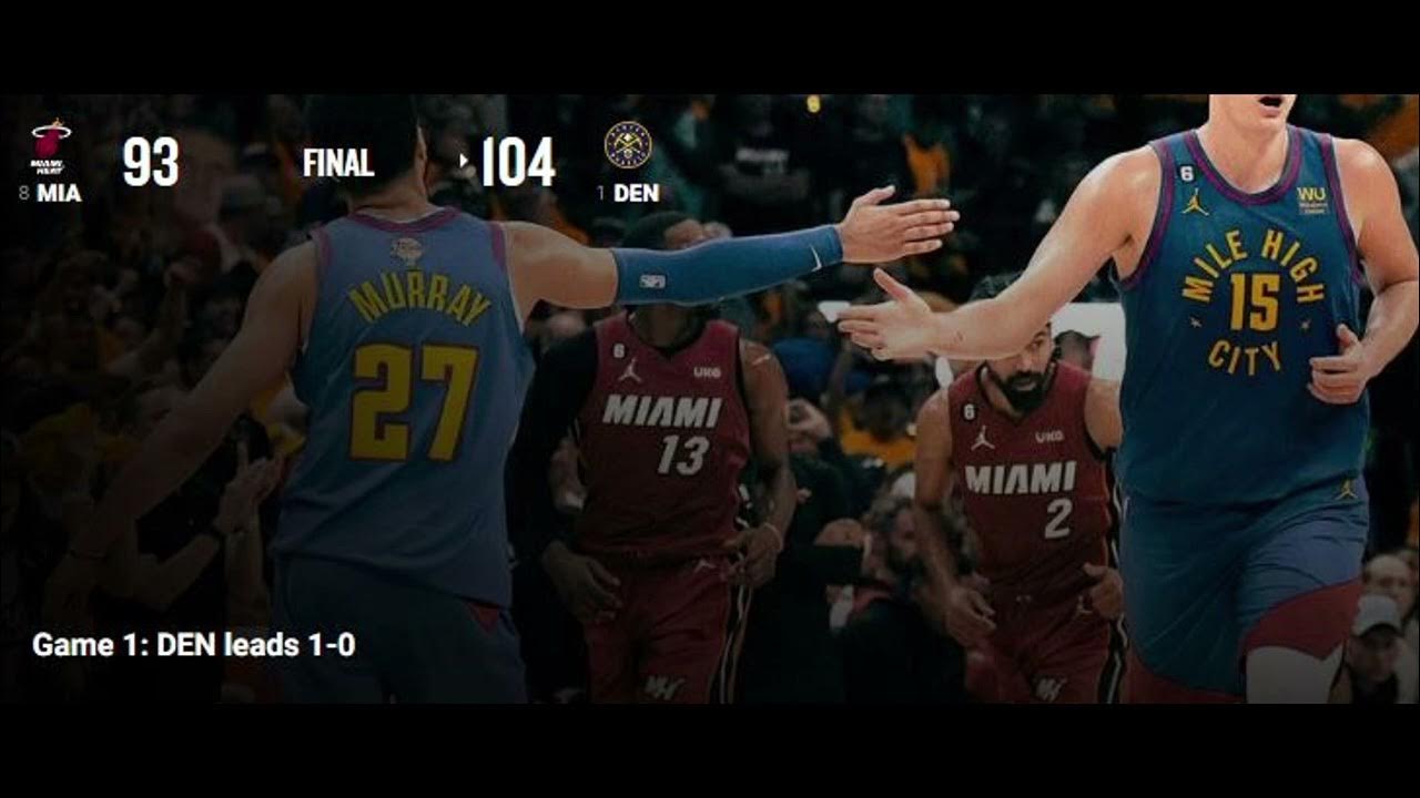 Boletim Linha de 3 - NBA Finals - Jogo 1 - YouTube