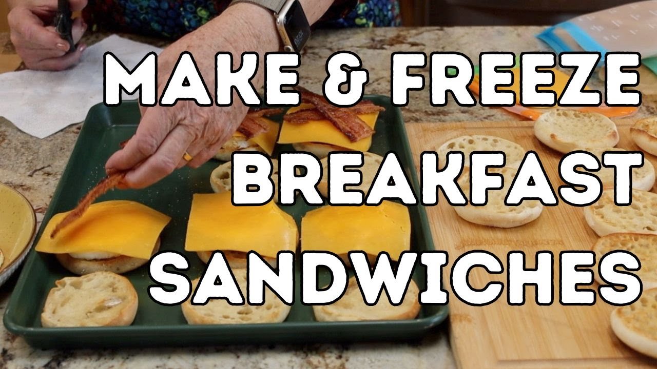 Make & Freeze Breakfast Sandwiches - YouTube