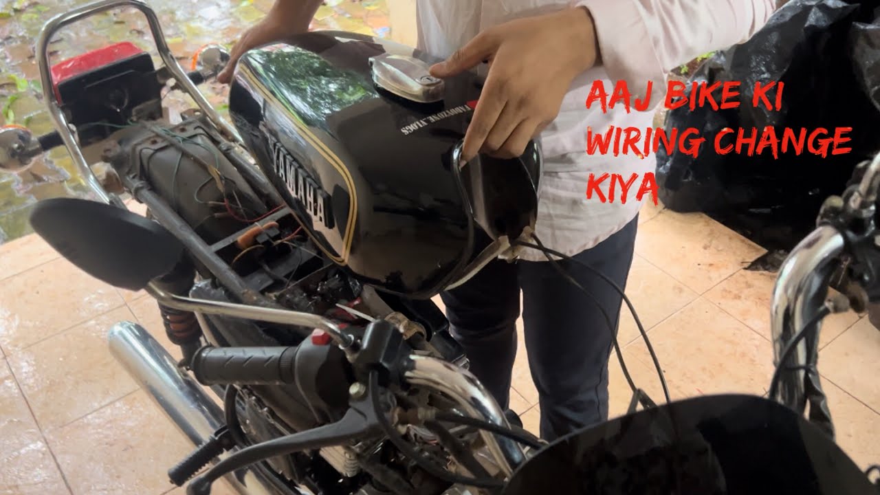 Yamaha Rx100 wiring change || Faddyzone_vlogs || 65vlogs ##faddy ...