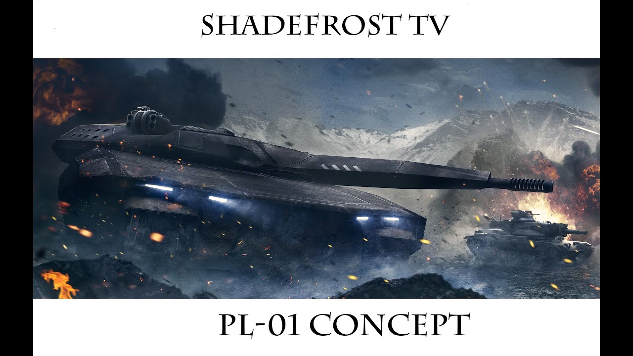 PL-01 concept tank. GamePlay. PTS Armored Warfare. - YouTube