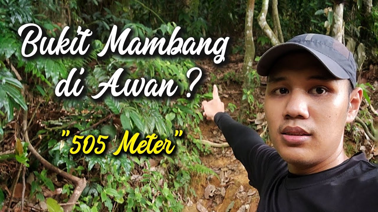 HIKING Ep 13 | BUKIT MAMBANG DI AWAN - Bukit rare sebab tak ramai tahu ...