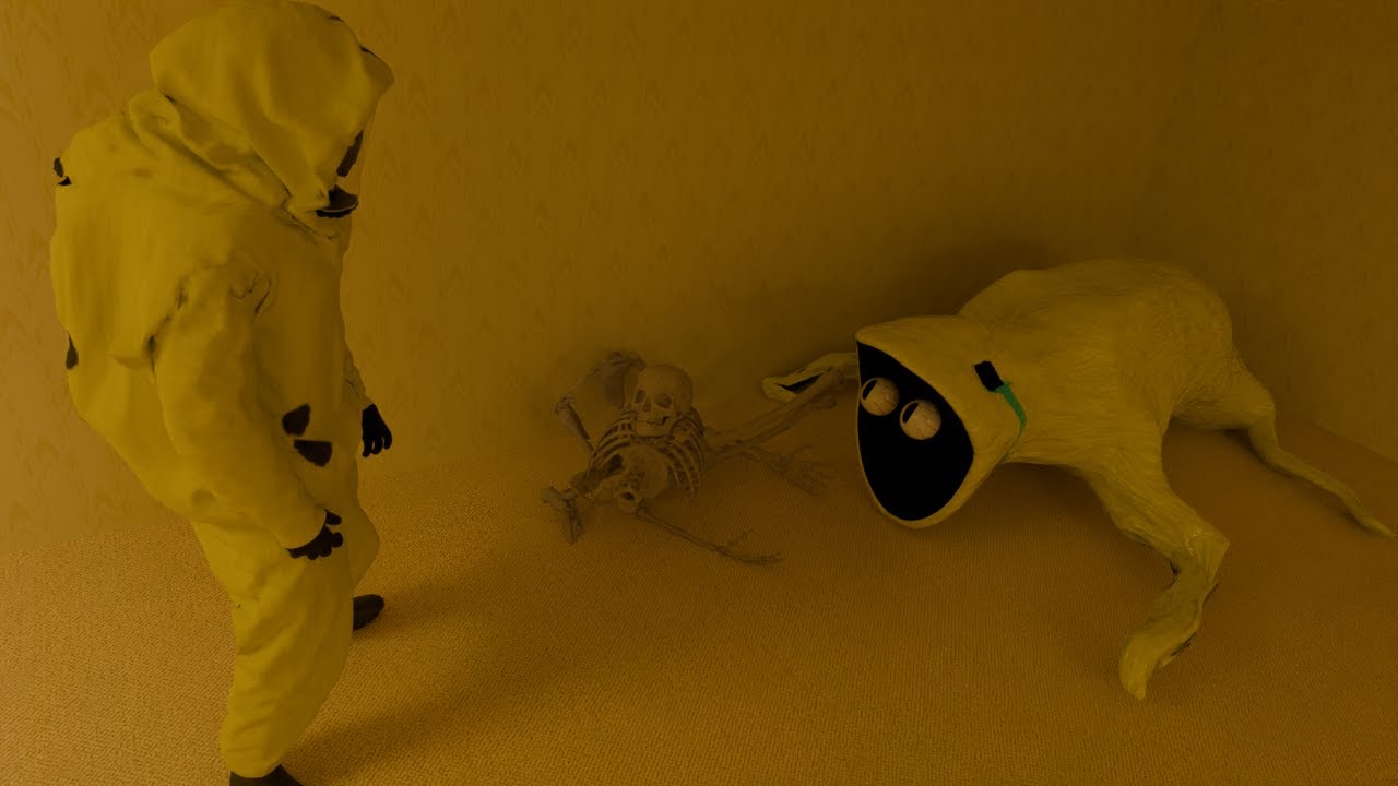 The Backrooms Friendly Bone Thief (Found Footage) - YouTube