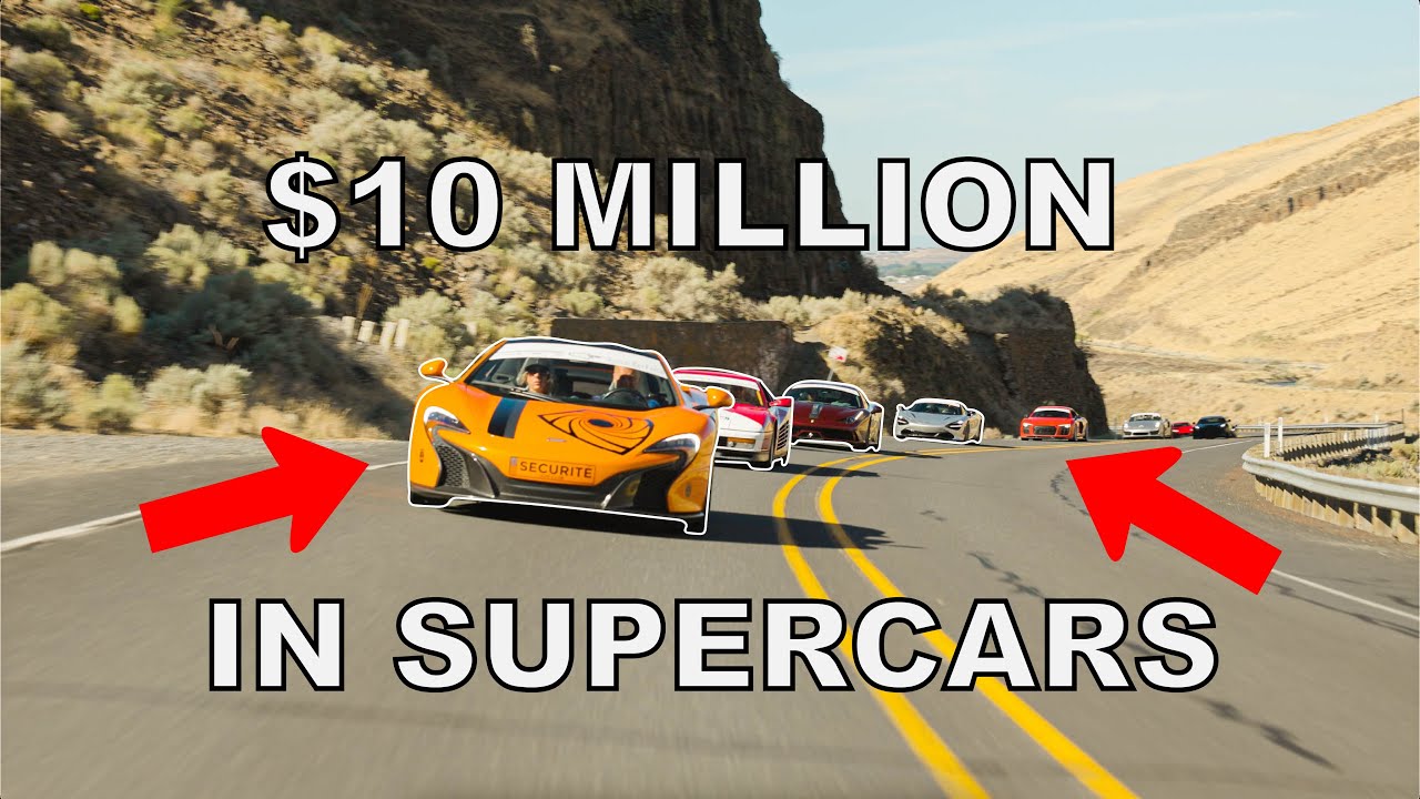 CANYON RUN IN SUPERCARS // RACE EXOTICS RALLY (Day 2) - YouTube