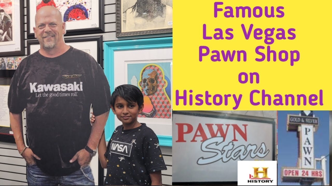 History Channel Famous Pawn Stars Shop Las Vegas | Rick Harrison Gold ...