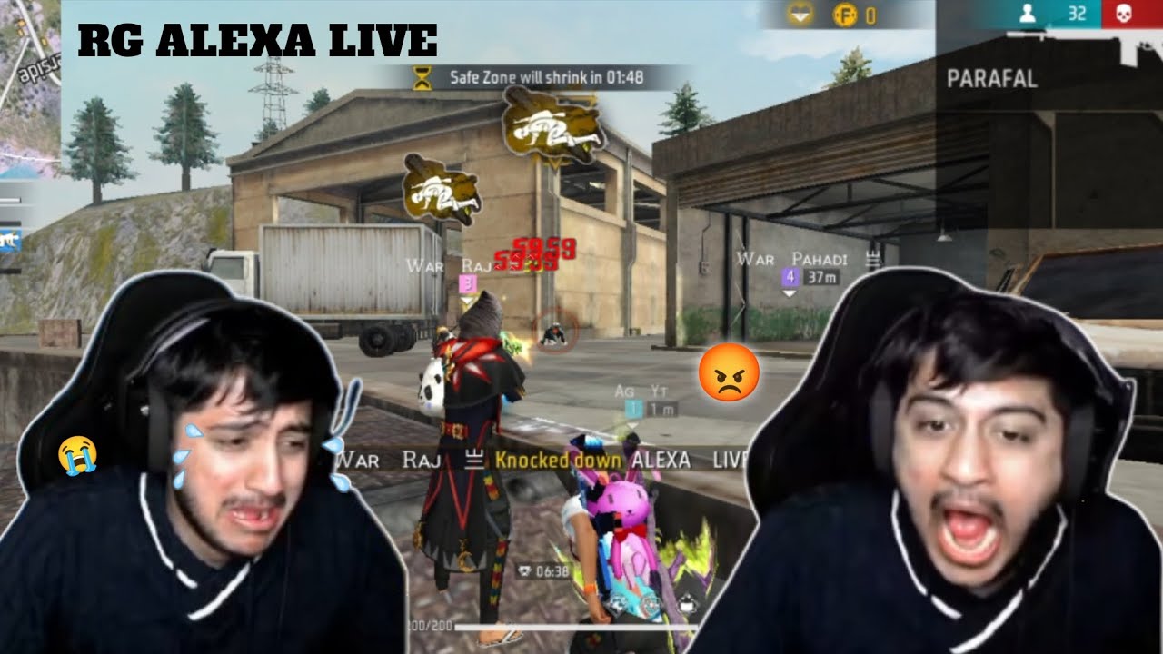 Angry Youtuber RG Alexa Live 😱 in My Game 🔥 Angry Youtuber Alexa Live ...