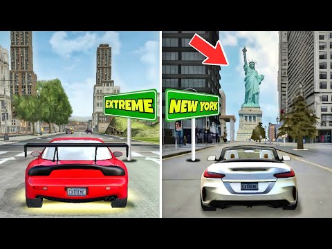 Extreme City VS New York City😱 | Extreme Car Driving Simulator🔥|