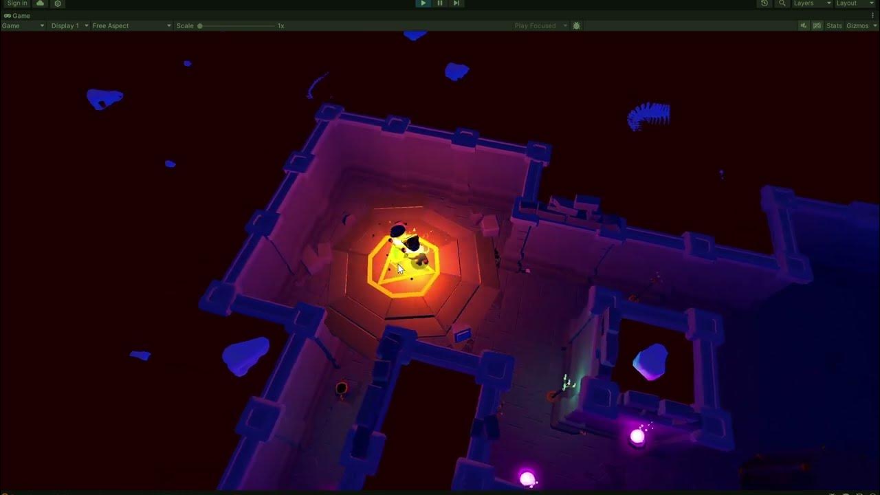 Unity procedural dungeon exploration - YouTube