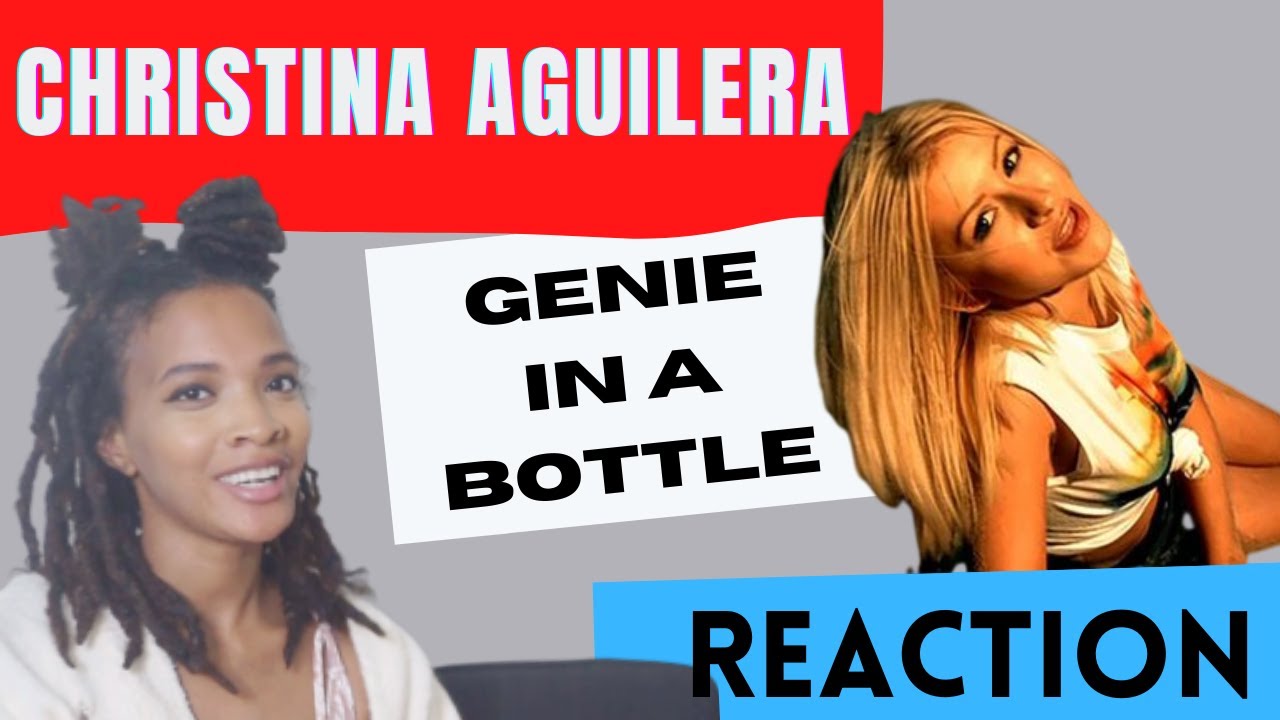 Christina Aguilera Genie In A Bottle Reaction! - YouTube