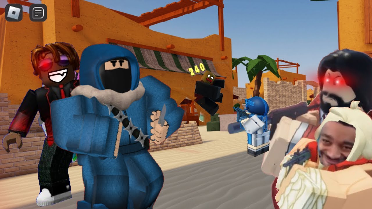 ROBLOX Arsenal Funny Moments - YouTube