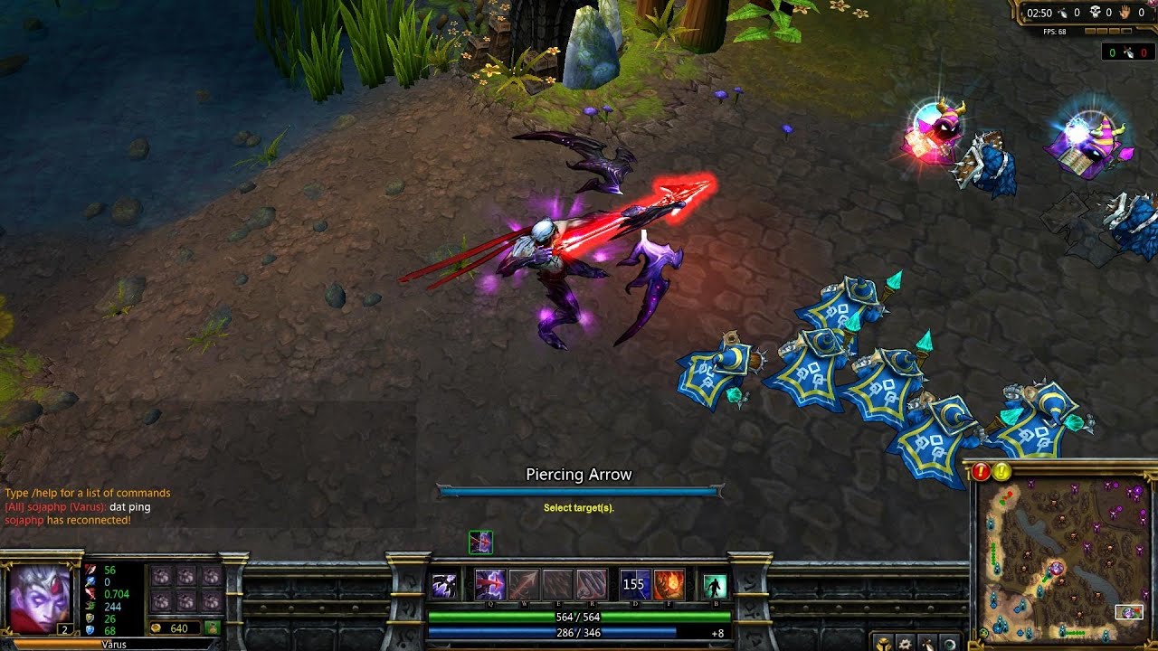 Varus Abilities - Varus Gameplay - YouTube