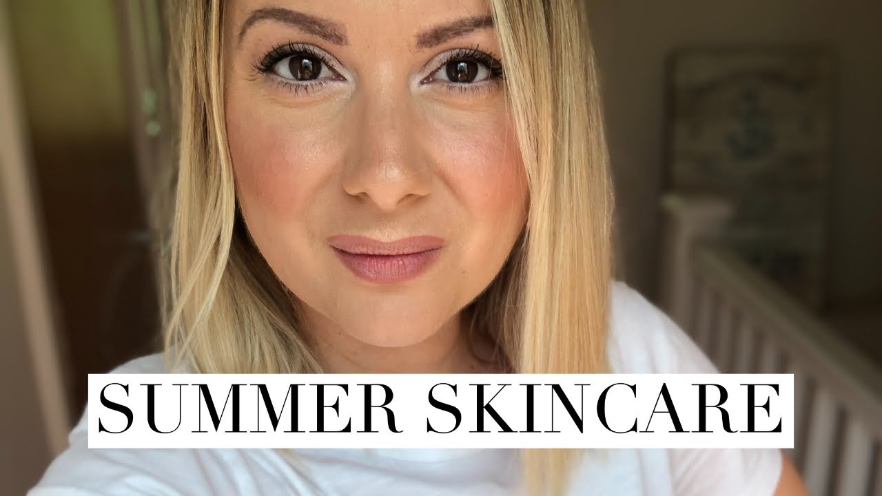 My Summer Skincare - YouTube