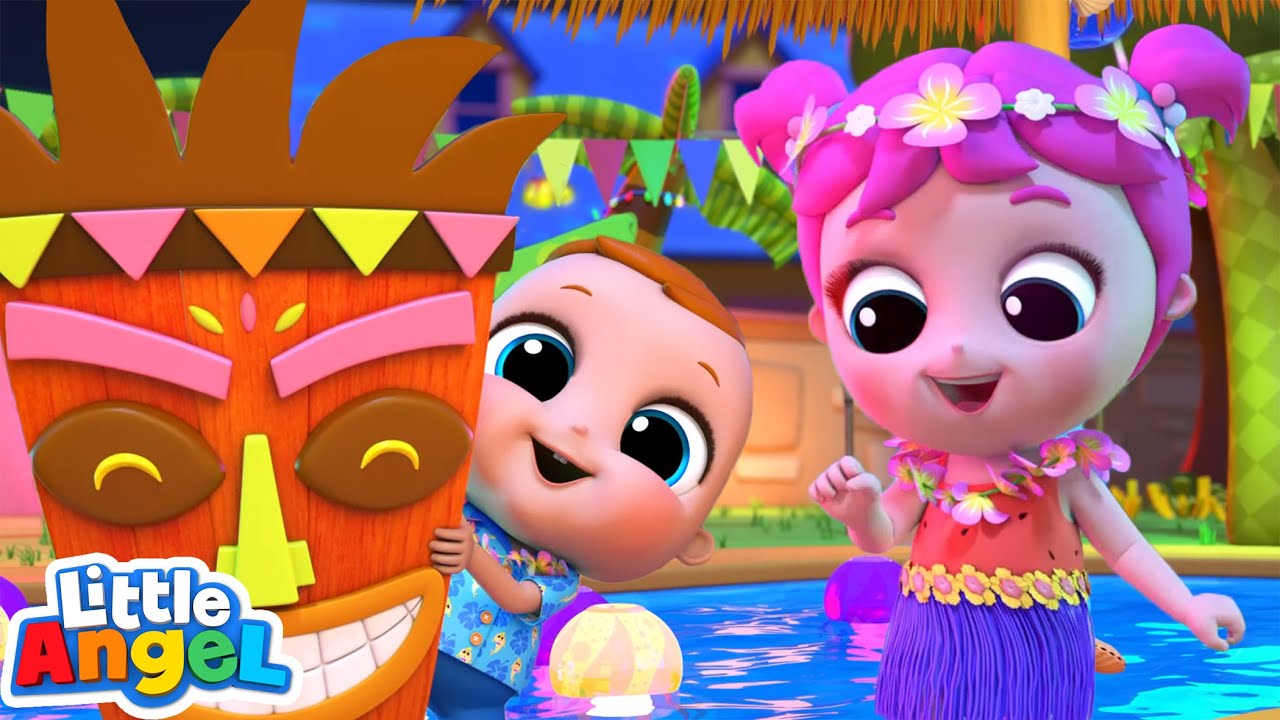 Looby Loo Dance with Jill! | Jill's Playtime | Little Angel Kids Songs ...