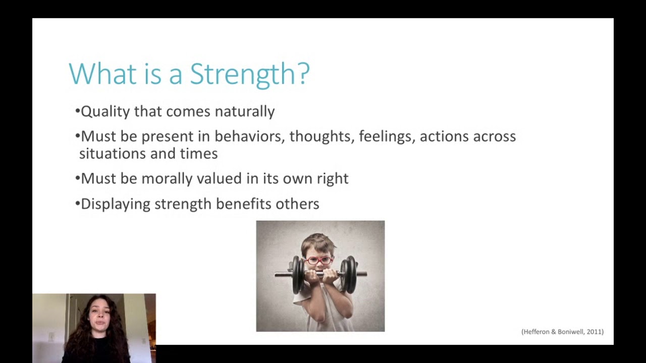 Knowing & Using Your Strengths Part 1 - YouTube