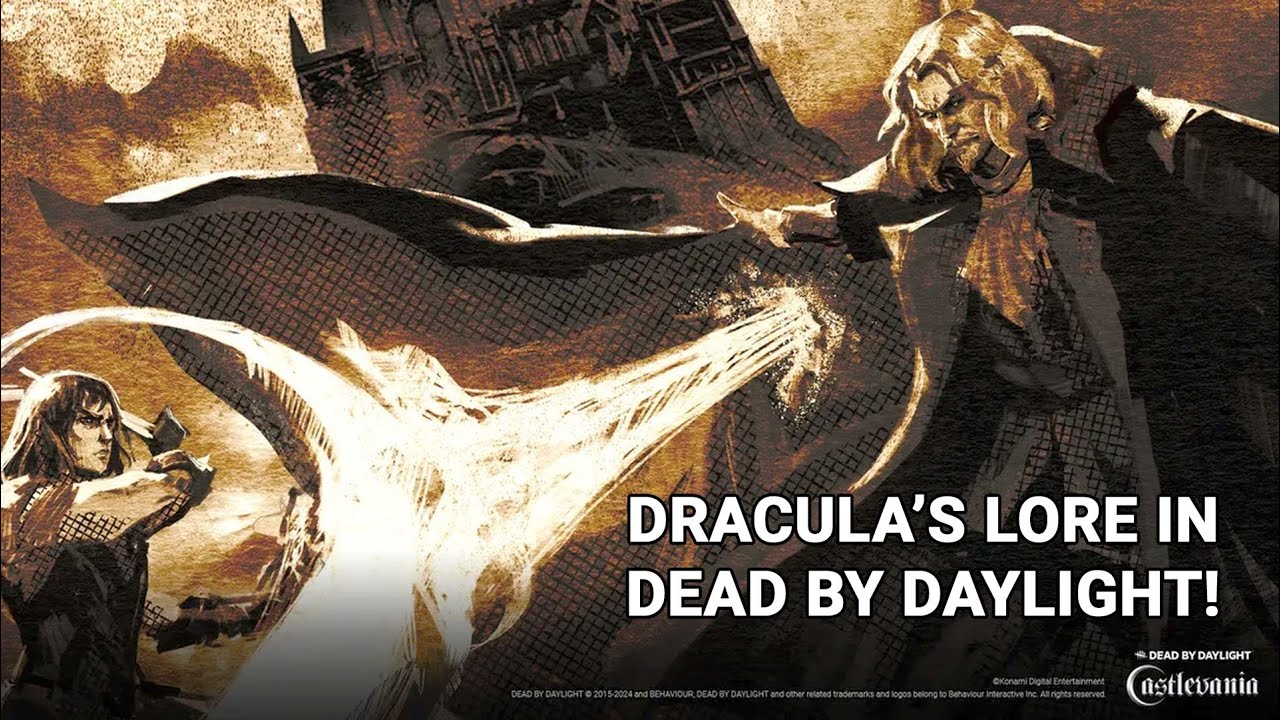 Explore the Lore of Dracula from Castlevania! Dead By Daylight Chapter ...