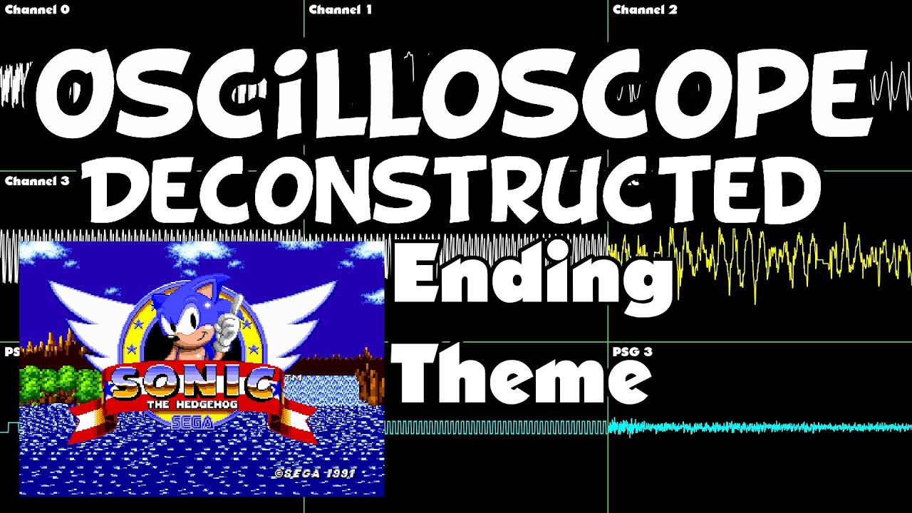 Sonic 1 - Ending Theme - Oscilloscope Deconstruction - YouTube
