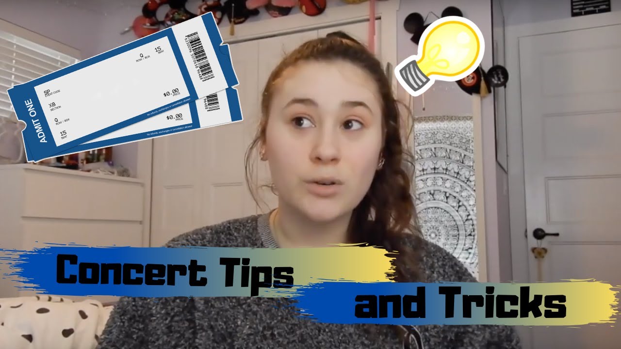 Concert Tips & Tricks || GA Standing - YouTube
