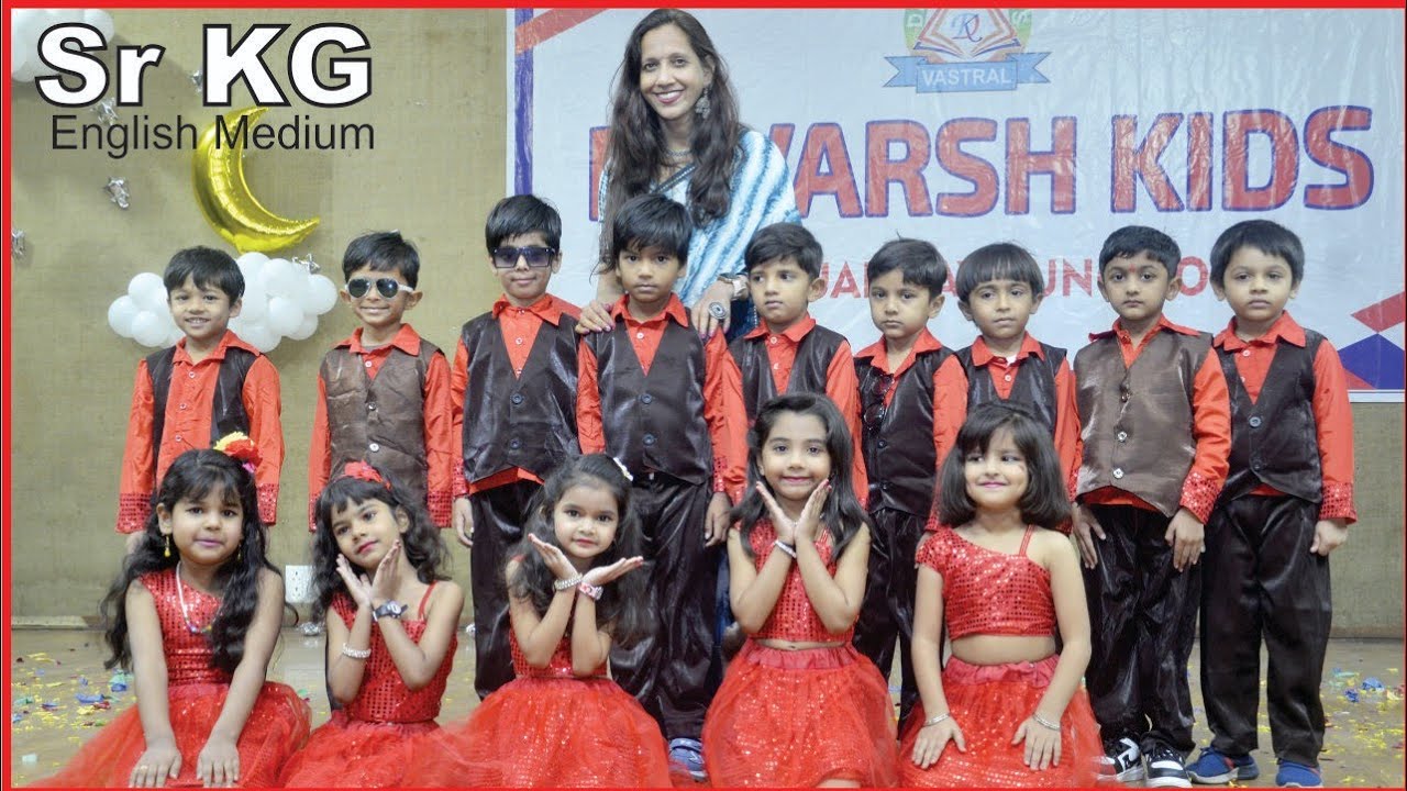 Devarsh kids Sr kg dance , Vastral - YouTube