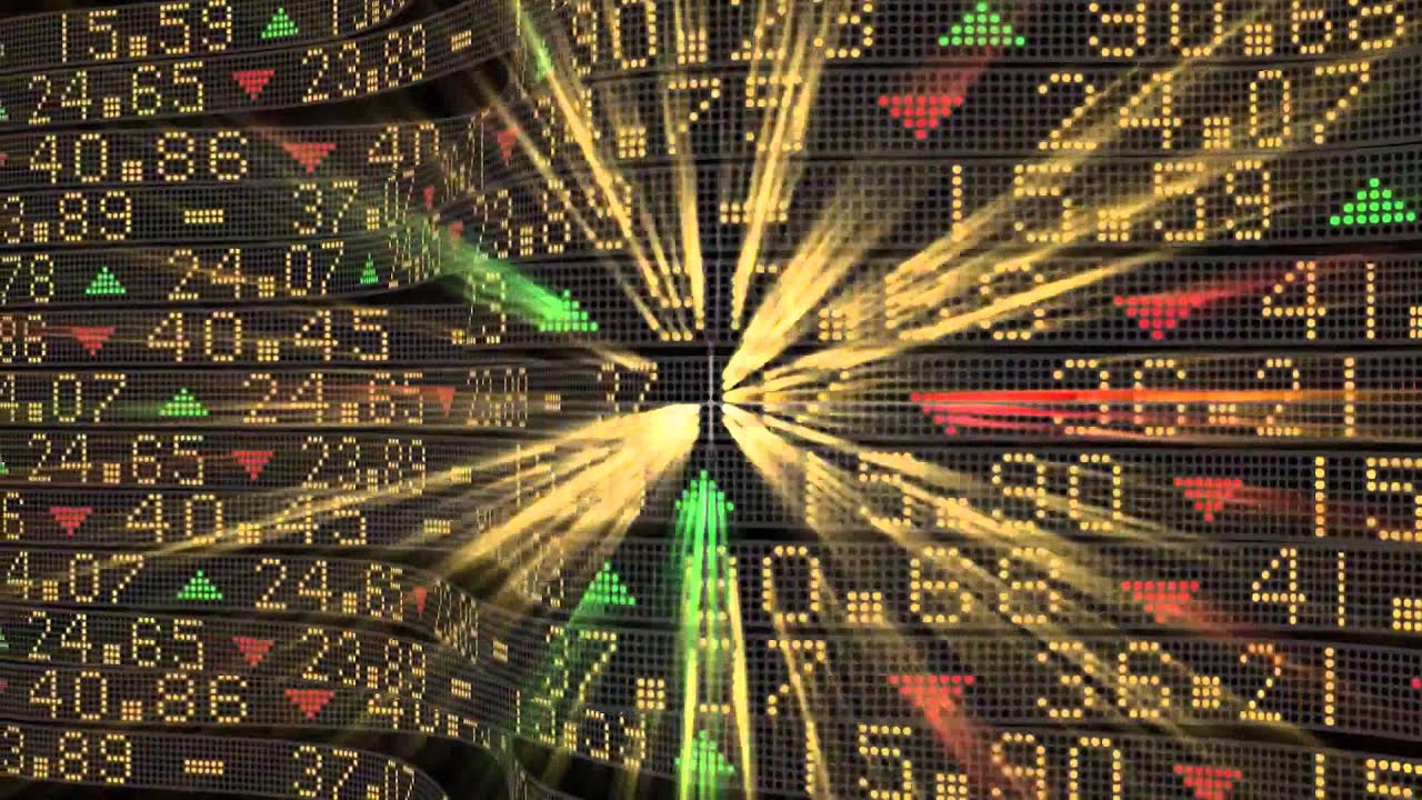 Market Tickers Animation - Free Overlay Stock Footage - YouTube