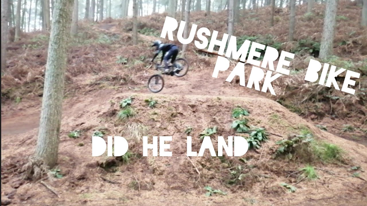 Sketchy fun at Rushmere bike park - YouTube