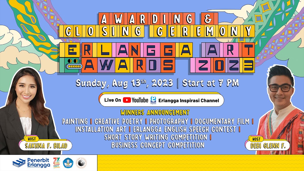 Awarding & Closing Ceremony Erlangga Art Award 2023 - YouTube