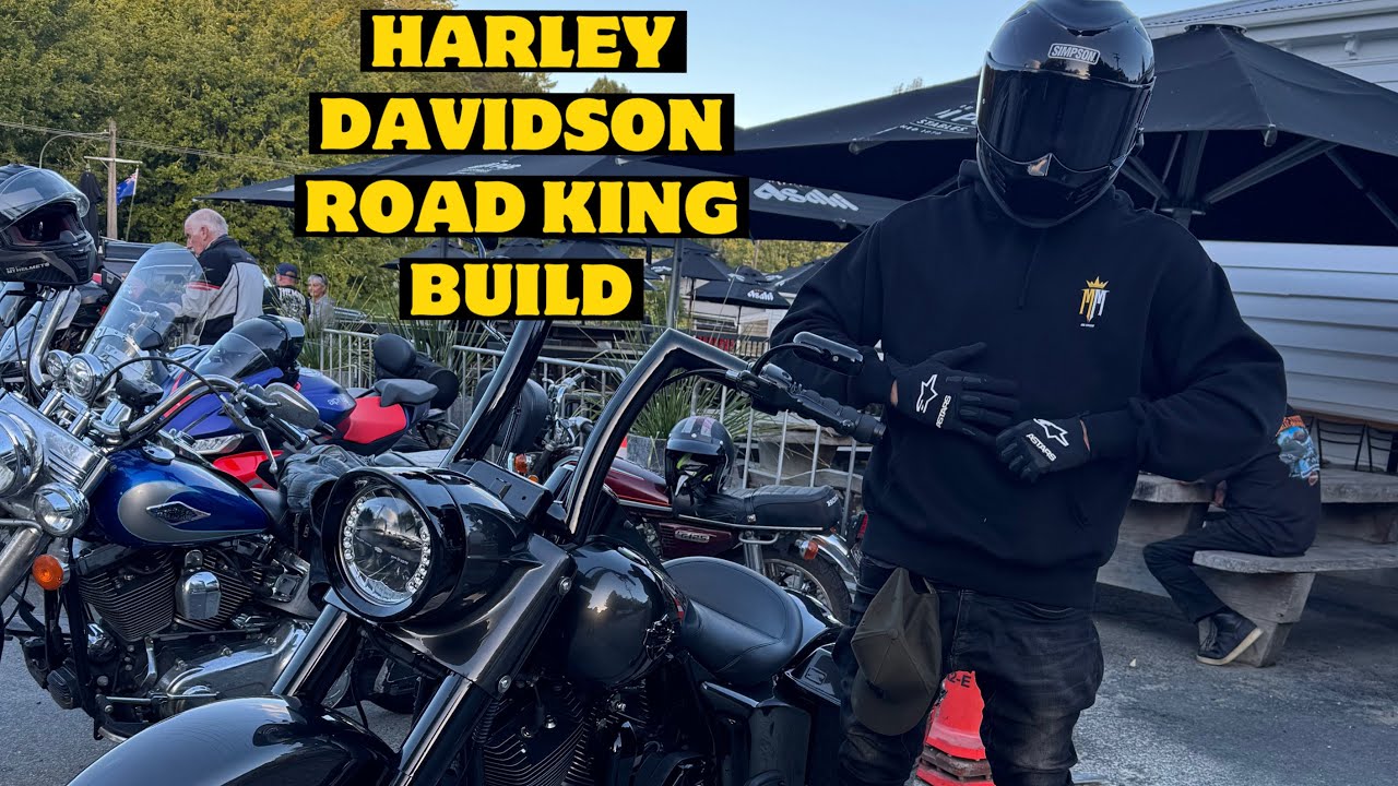 Harley Davidson Road King Build 015 - YouTube
