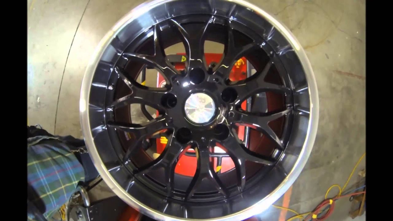 RPM Wheels 505 Gloss Black Machined Llip - YouTube