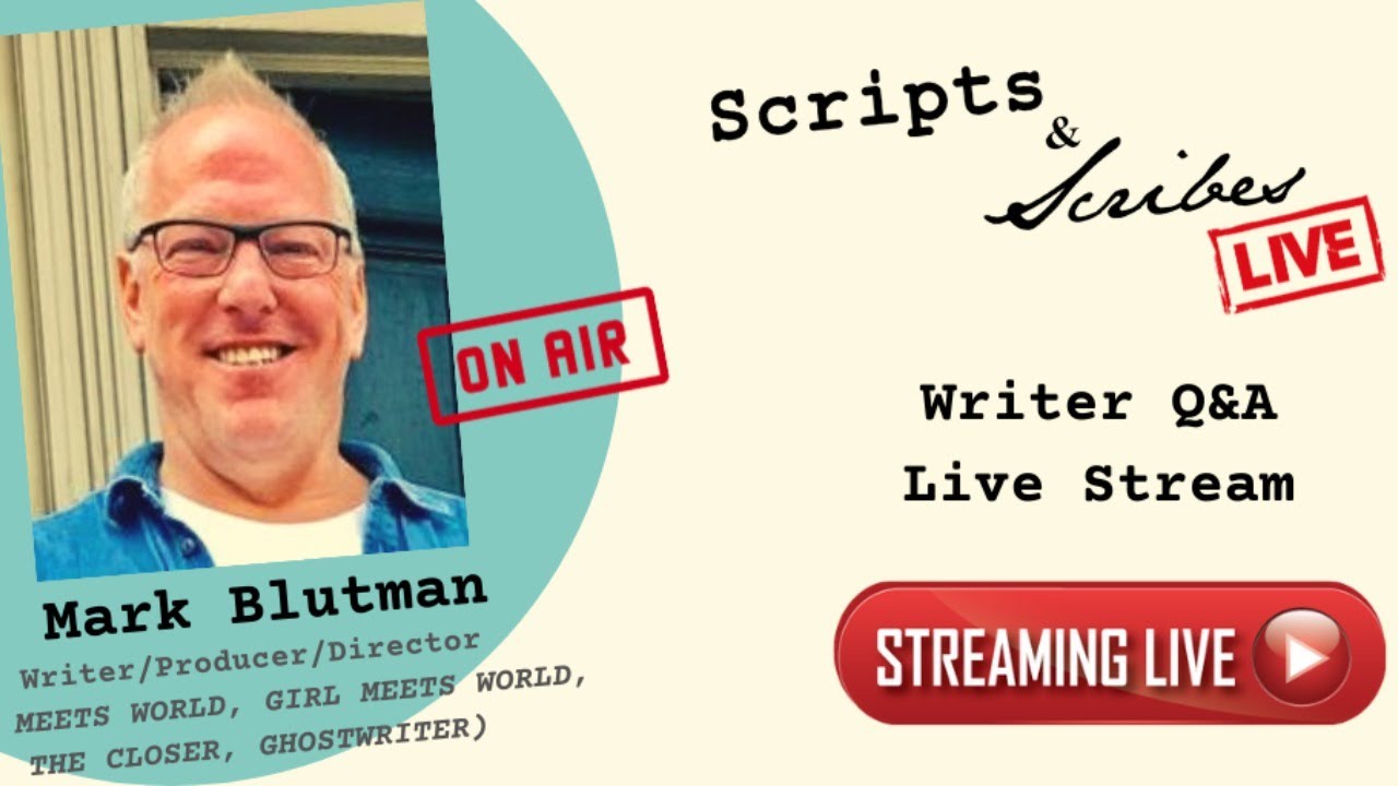 S&S LIVE (Ep 22) Writer Q&A w/ Emmy Winning TV writer, producer ...