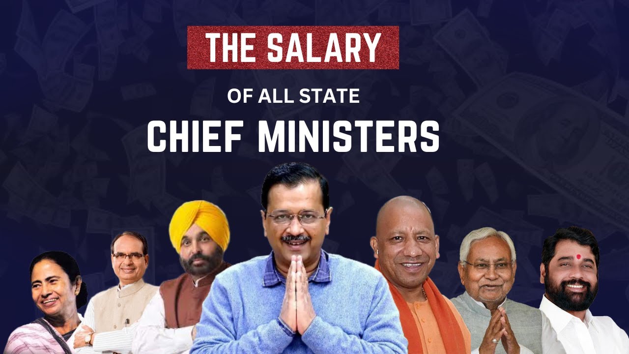 the-salary-of-all-state-chief-ministers-trending-youtube