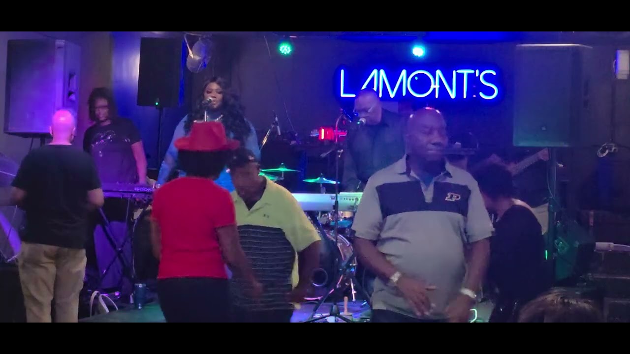 Spotlight Band sings "Tighten Up" at Lamont's Entertainment Complex ...
