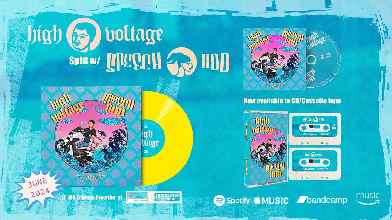 HIGHxVOLTAGE - Split w/ Speech Odd [2024 Powerviolence] - YouTube