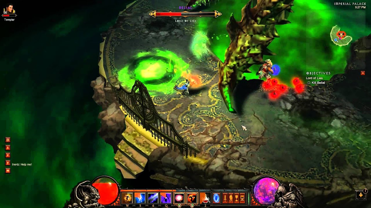 Diablo 3 Wizard Solo - Belial [Hell Mode] - YouTube