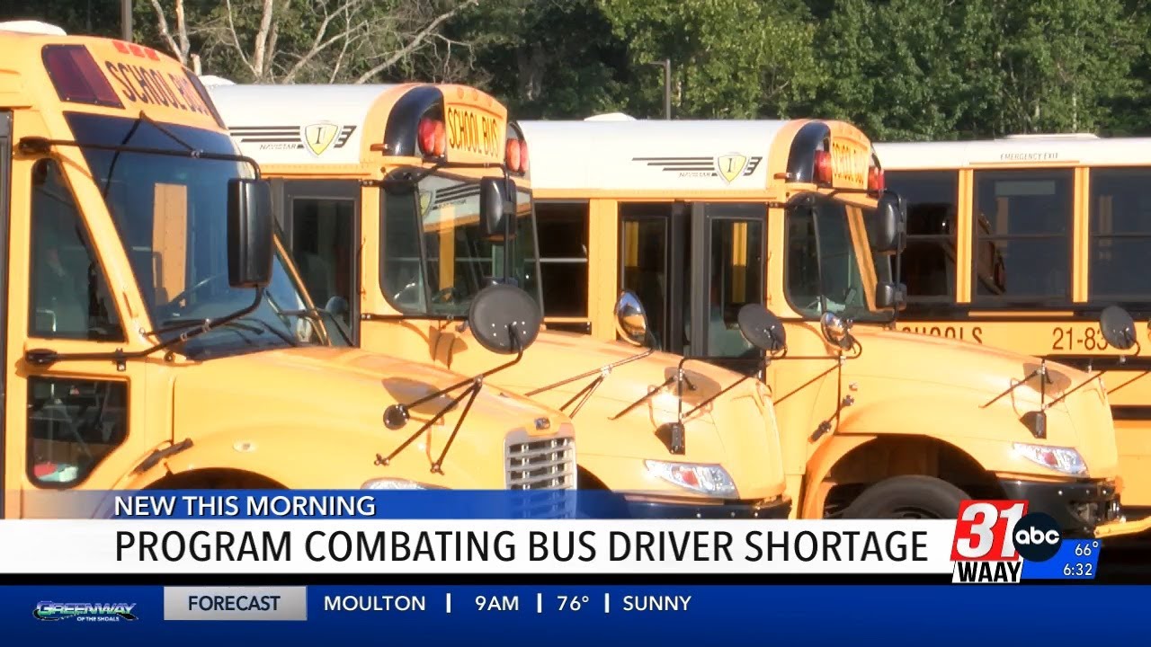 New program aims to help Alabama's continuous school bus driver ...